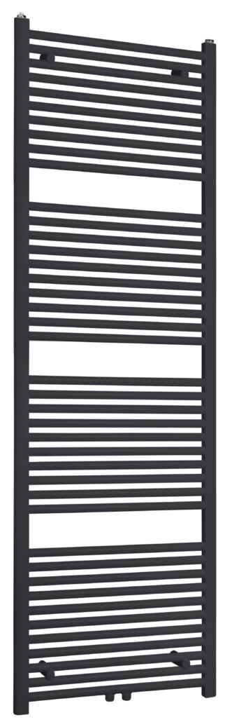 Radiator designradiator Zero recht zwart - Sanitairkiezer